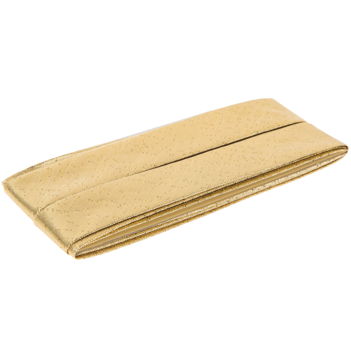 Gold Metallic Double Fold Quilt Binding | Hobby Lobby | 746271