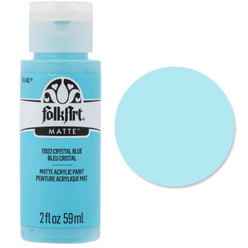 Crystal Blue FolkArt Acrylic Paint | Hobby Lobby | 2106227