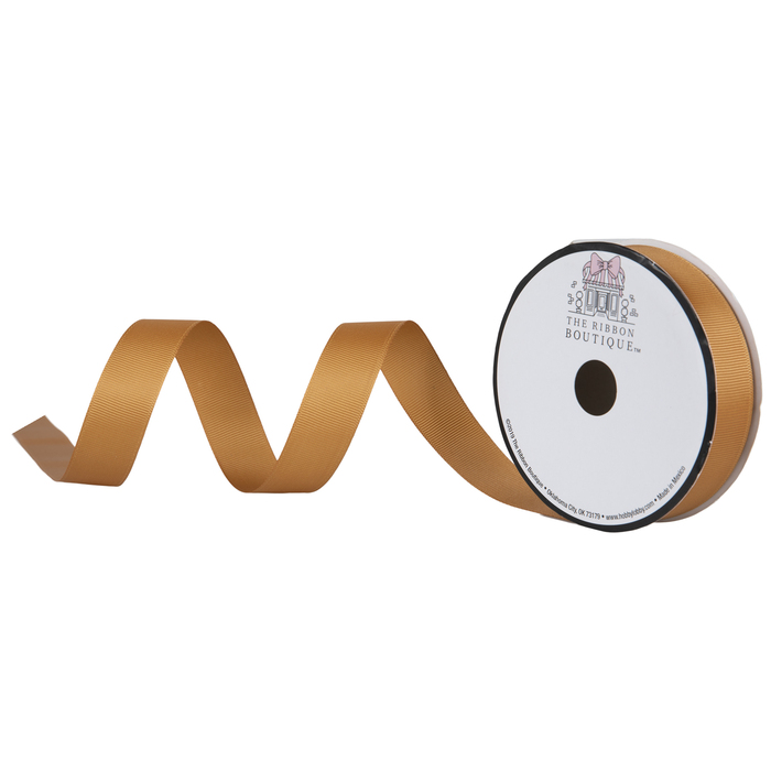 Golden Grosgrain Ribbon - 7/8" | Hobby Lobby | 544528