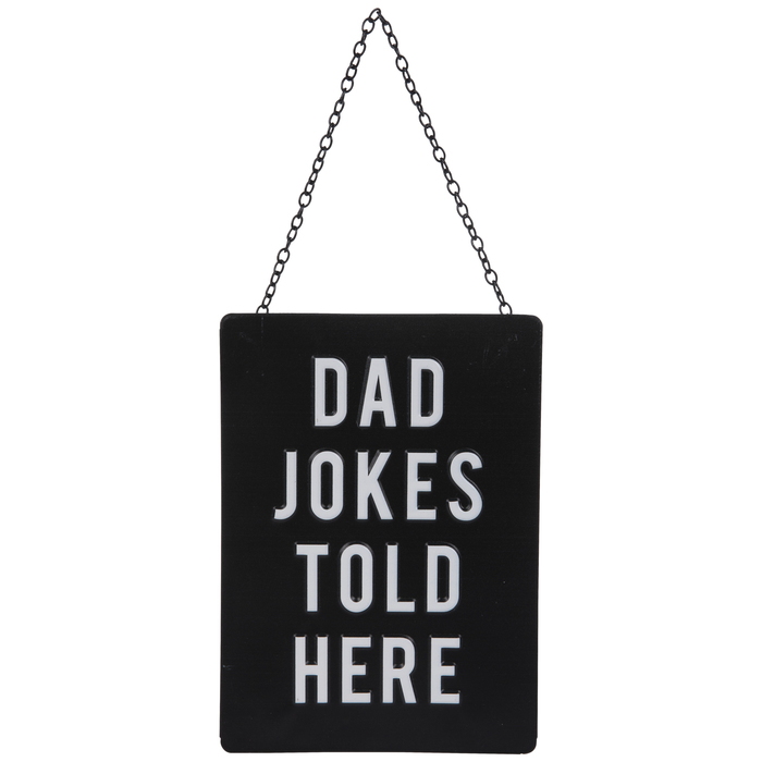 Dad Jokes Told Here Metal Wall Decor | Hobby Lobby | 2000875