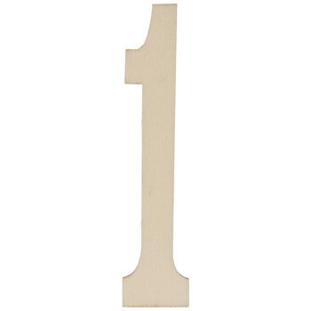Vintage Sign Wood Numbers - 1 | Hobby Lobby | 1311414