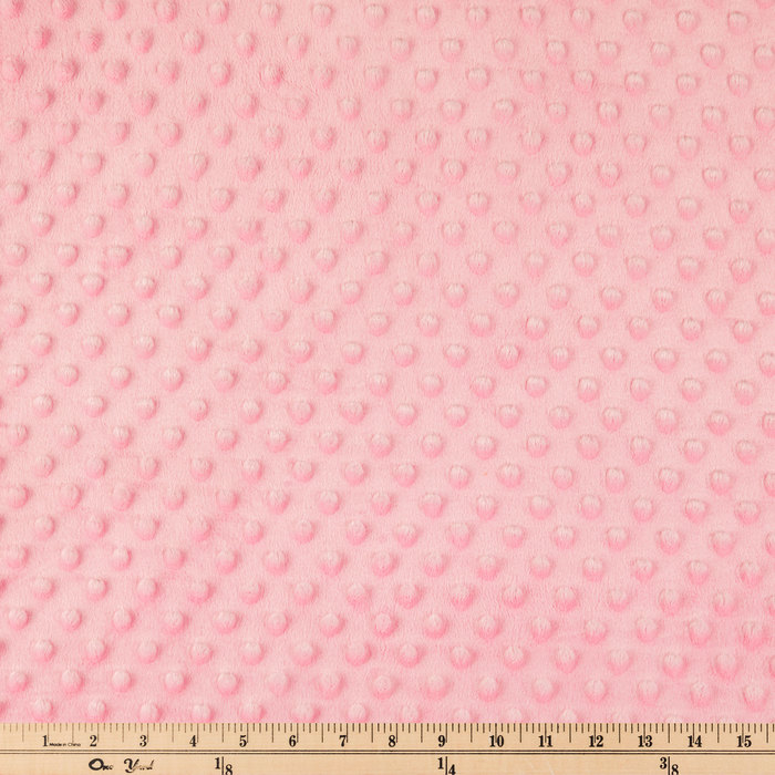 Pink Bubble Microfiber Fleece Fabric | Hobby Lobby | 290692