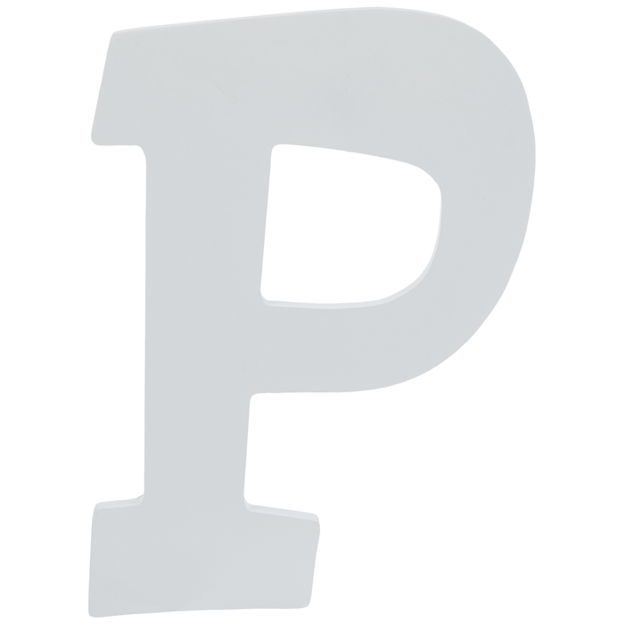 White Letter Wood Wall Decor - P | Hobby Lobby | 798306