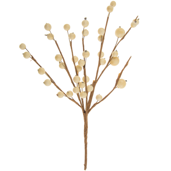 Cream & Brown Berry Pick | Hobby Lobby | 1564830