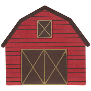 Red Barn Painted Wood Shape | Hobby Lobby | 1996537
