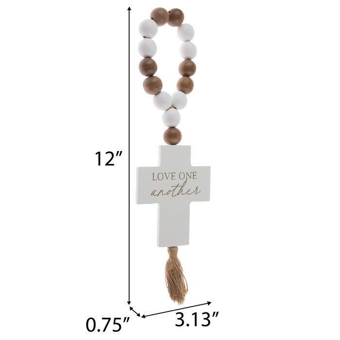 Beaded Loop Wood Decor | Hobby Lobby | 2223857