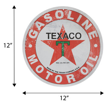 Texaco Round Metal Sign | Hobby Lobby | 1310762