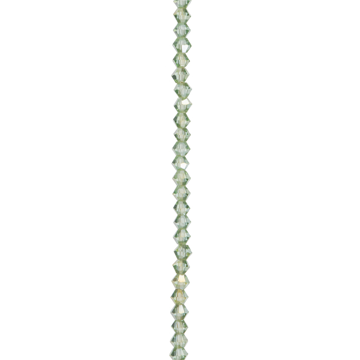 Peridot Luster Bicone Glass Bead Strand - 3mm | Hobby Lobby | 351882