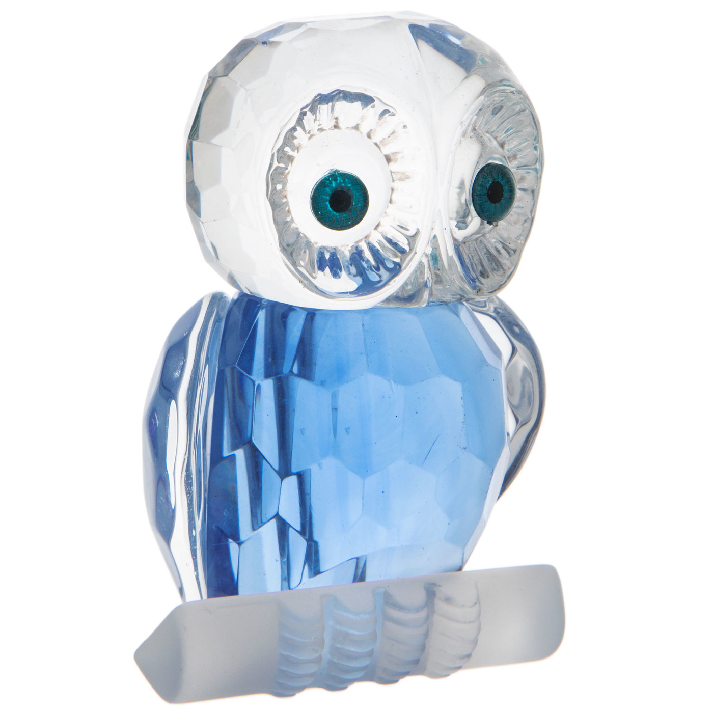 Owl collection Miniature owl Glass owl figurine Glass animal figurine ...