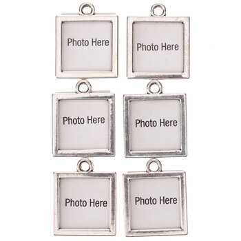 Square Picture Frame Charms | Hobby Lobby | 1314434