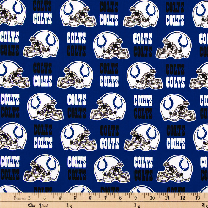 NFL Indianapolis Colts Cotton Fabric | Hobby Lobby | 955294