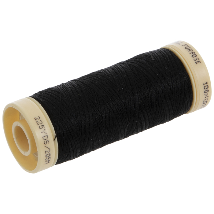 4008 Black All Purpose Cotton Thread | Hobby Lobby | 1253046