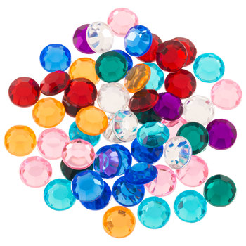 Bright Round Flatback Gemstones - 12mm | Hobby Lobby | 151217