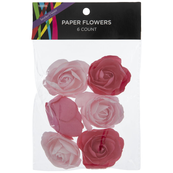 Pink Paper Flowers | Hobby Lobby | 1832005