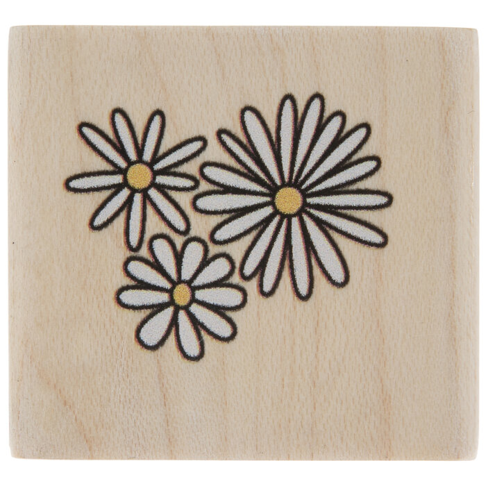 Daisies Rubber Stamp | Hobby Lobby | 2244309
