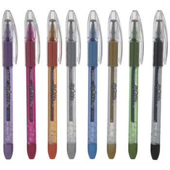 Sparkling Metallic Gel Pens - 8 Piece Set | Hobby Lobby | 2144079