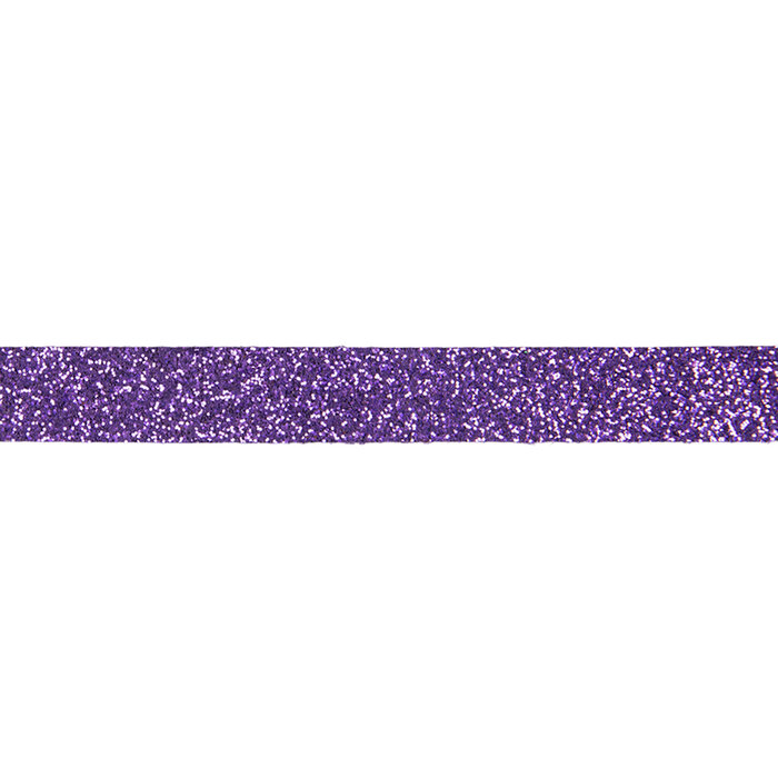 Purple Glitter Ribbon - 3/8" | Hobby Lobby | 2217503