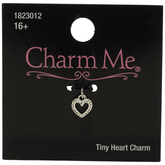 Mini Heart Outline Charm | Hobby Lobby | 1823012