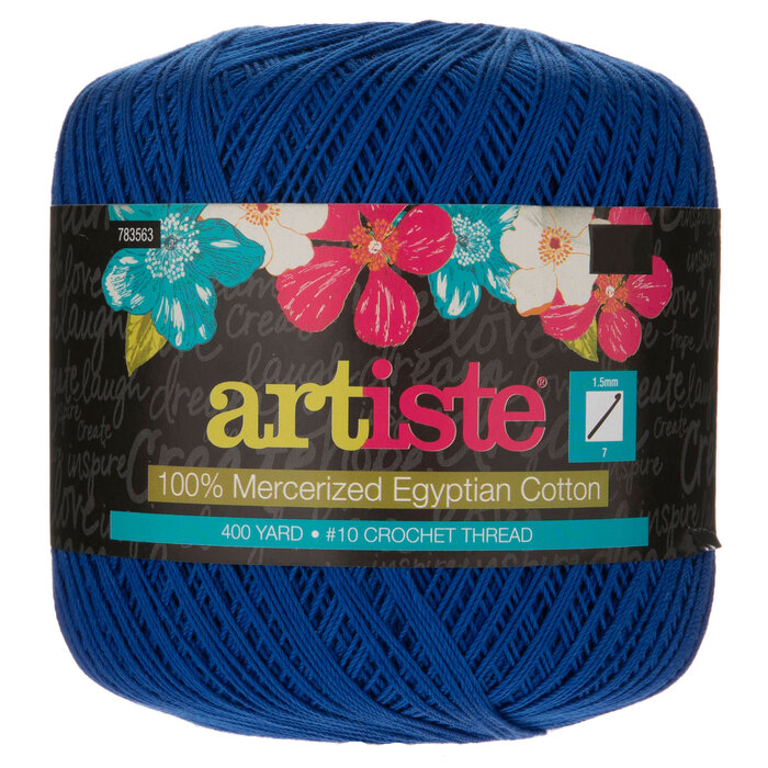 Blueberry Artiste Cotton Crochet Thread | Hobby Lobby | 783563
