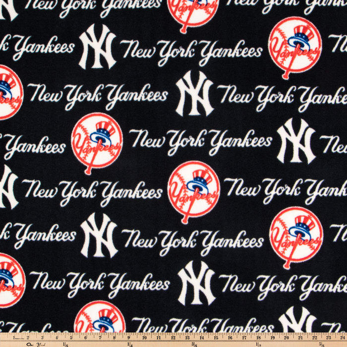 MLB New York Yankees Fleece Fabric | Hobby Lobby | 954784