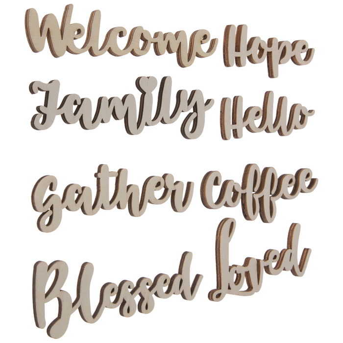 Classic Word Wood Cutouts | Hobby Lobby | 1949163