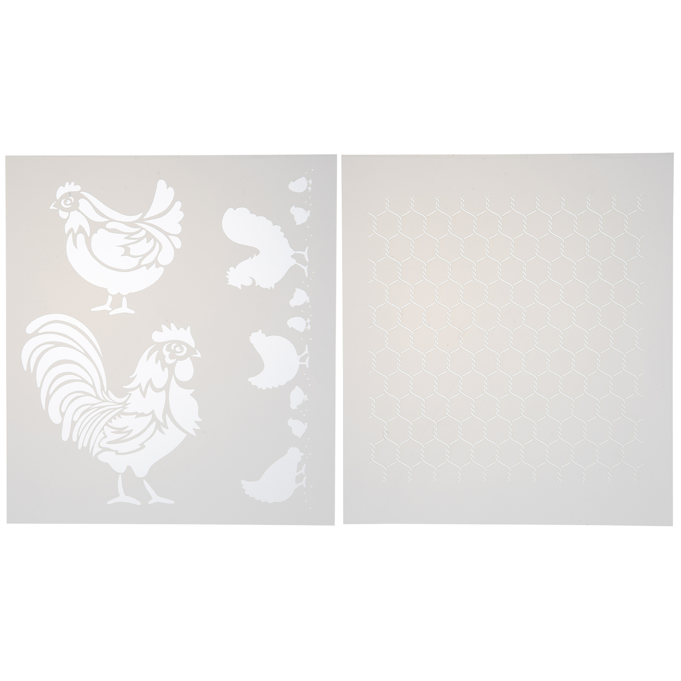 Chicken Leg Stencil