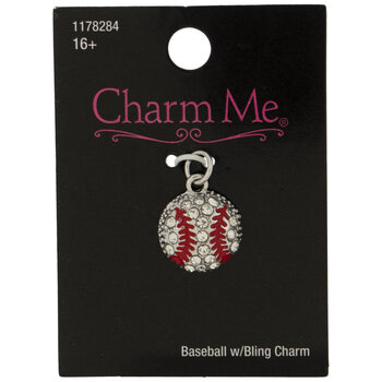 Baseball Rhinestone Charm | Hobby Lobby | 1178284