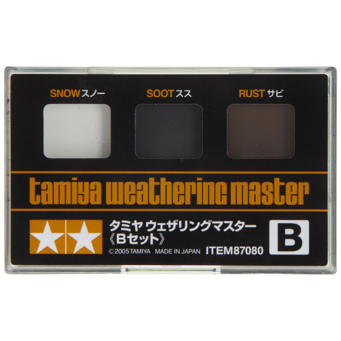 Snow, Soot & Rust Tamiya Weather Master Colors - 3 Piece Set | Hobby ...