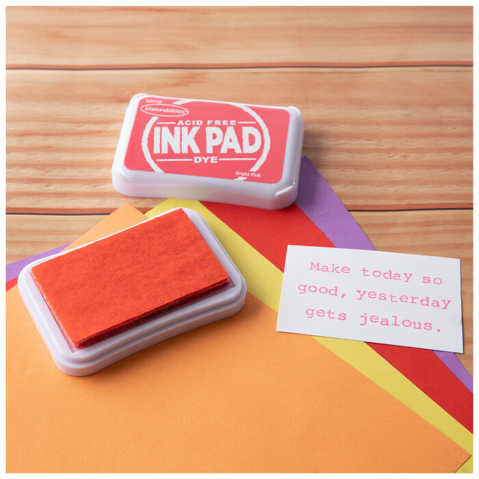 Bright Pink Stampabilities Dye Ink Pad | Hobby Lobby | 504159
