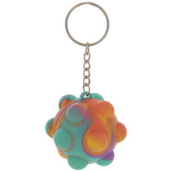 Tie-Dye Orb Popper Fidget Keychain | Hobby Lobby | 2257335