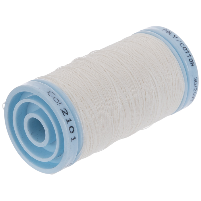 2101 Snow White Hand Quilting Poly Cotton Thread | Hobby Lobby | 1253228