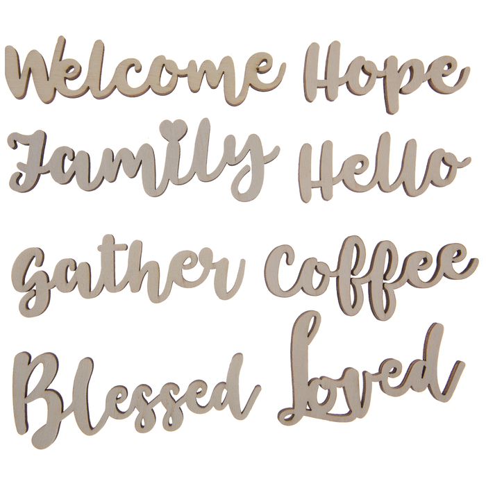 Classic Word Wood Cutouts | Hobby Lobby | 1949163