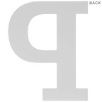 White Wood Letter P - 9 1/2" | Hobby Lobby | 2171437