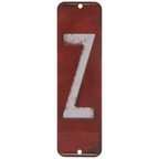 License Plate Letter Metal Sign - Z | Hobby Lobby | 1789510