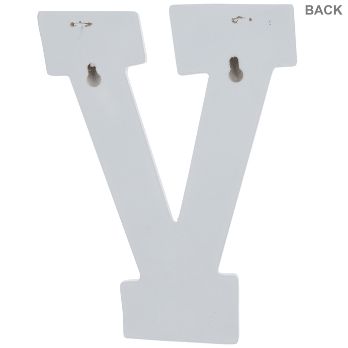 White Letter Wood Wall Decor - V | Hobby Lobby | 798975