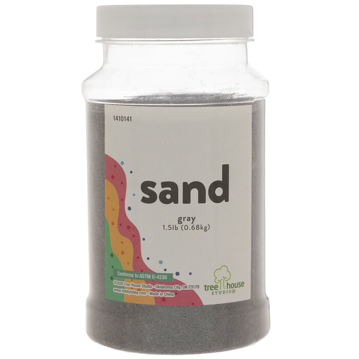 Gray Craft Sand | Hobby Lobby | 1410141