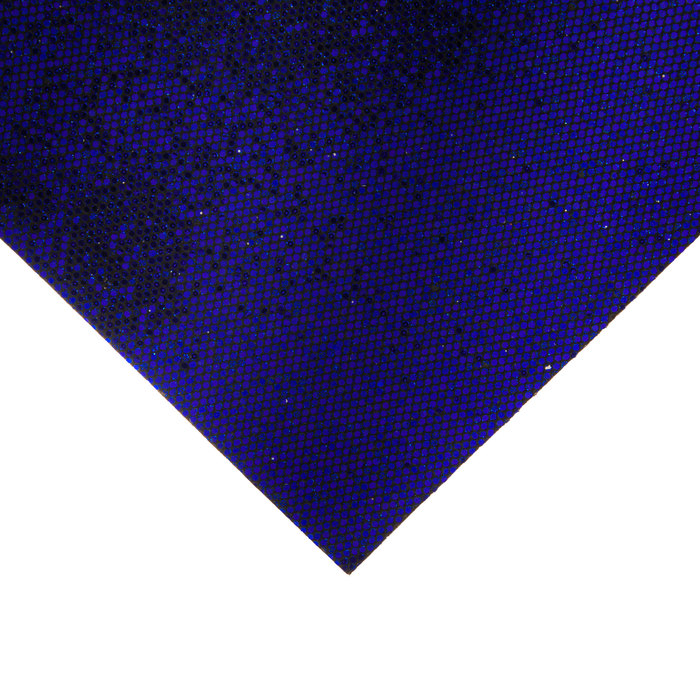 Round Blue Glitter Fabric Sheet | Hobby Lobby | 795500
