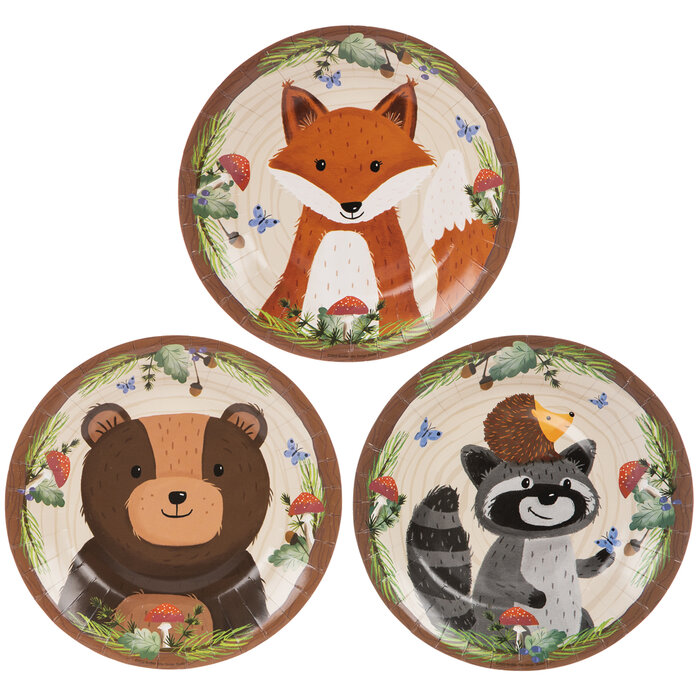 Woodland Paper Plates - Small | Hobby Lobby | 2214054
