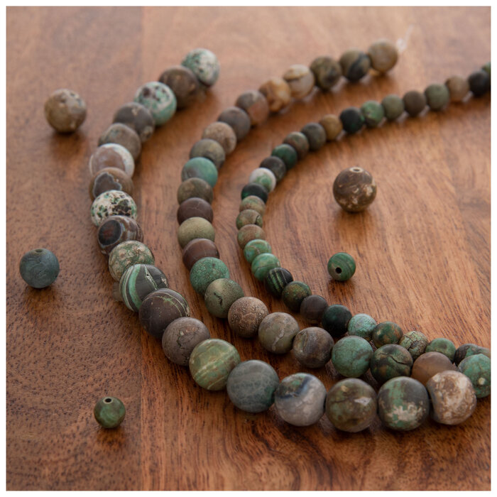 Green & Brown Dyed Agate Bead Strands | Hobby Lobby | 1898998