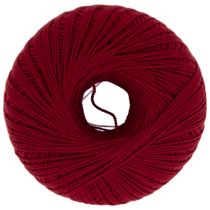 Cherry Red Artiste Acrylic Crochet Thread | Hobby Lobby | 545756