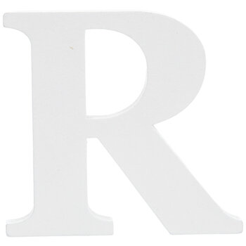 White Wood Letter R - 3" | Hobby Lobby | 1097807