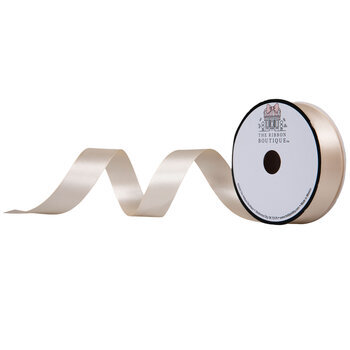 Ivory Double-Face Satin Ribbon - 7/8" | Hobby Lobby | 697318