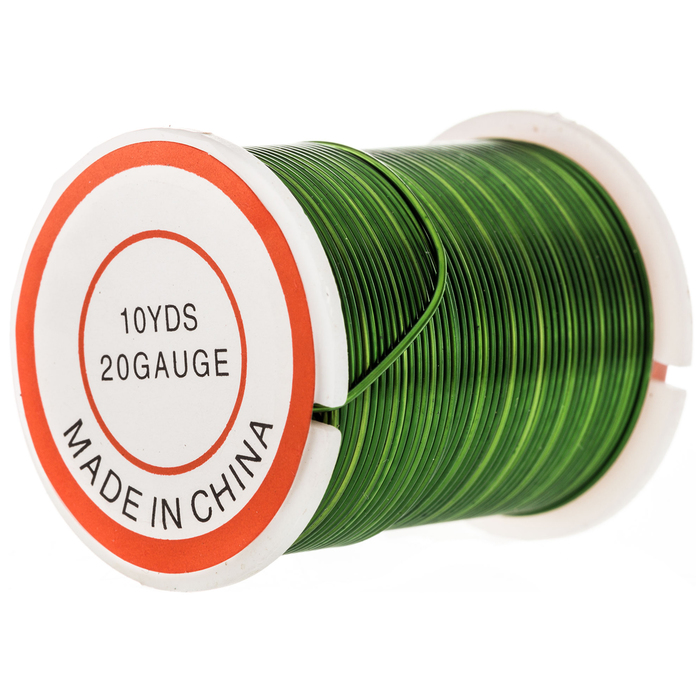 Green Beading Wire - 20 Gauge | Hobby Lobby | 833335