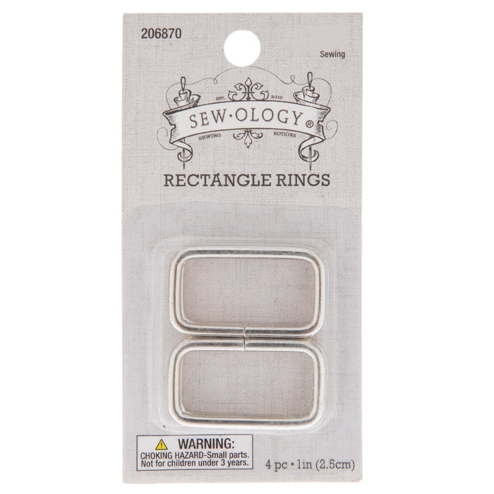 Rectangle Rings - 1" | Hobby Lobby | 206870