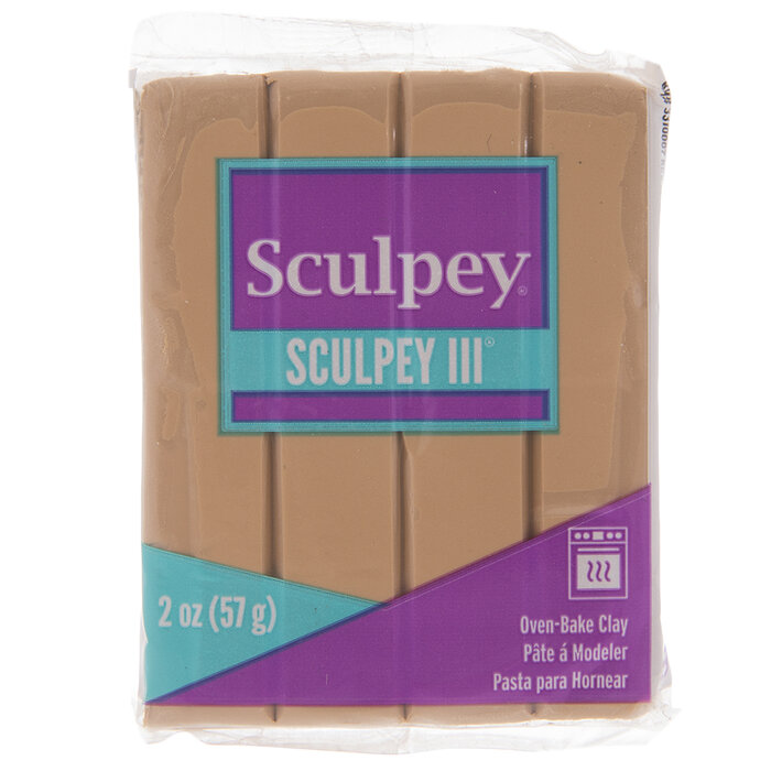 Tan Sculpey III Clay - 2 Ounce | Hobby Lobby | 153585