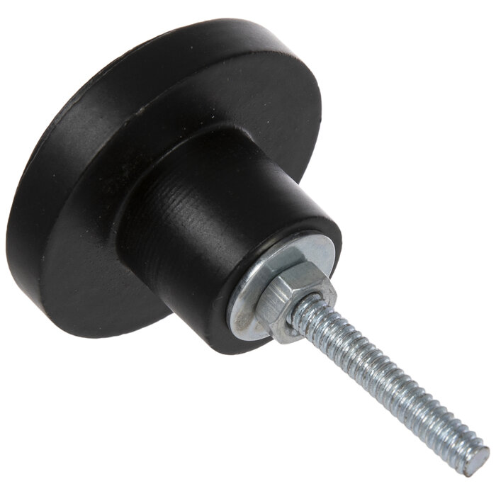 Black Beveled Round Metal Knob | Hobby Lobby | 2237360