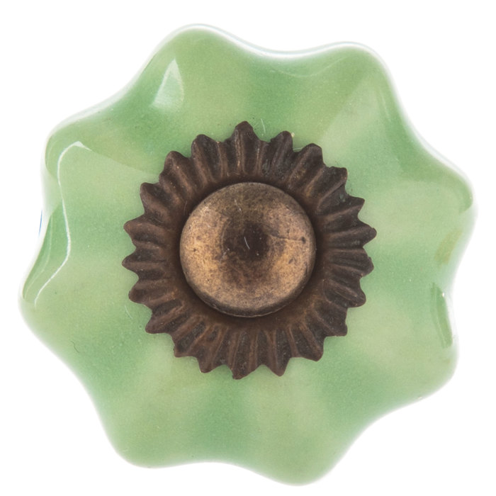 Light Green Scalloped Knob | Hobby Lobby | 425611