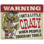 Crazy Tools Metal Sign | Hobby Lobby | 861278