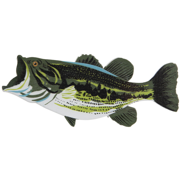 Bass Fish Painted Wood Shape | Hobby Lobby | 2159721