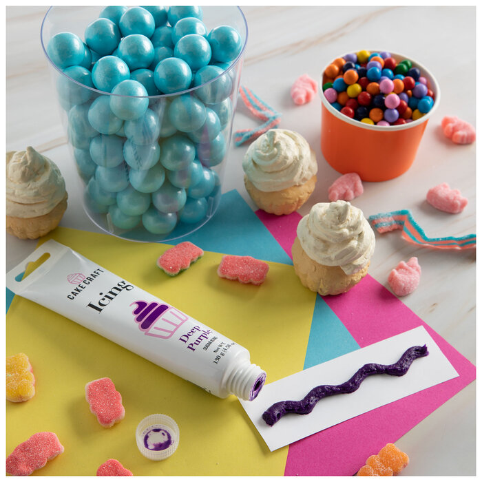 Deep Purple Cake Craft Decorative Sugar Icing | Hobby Lobby | 439752